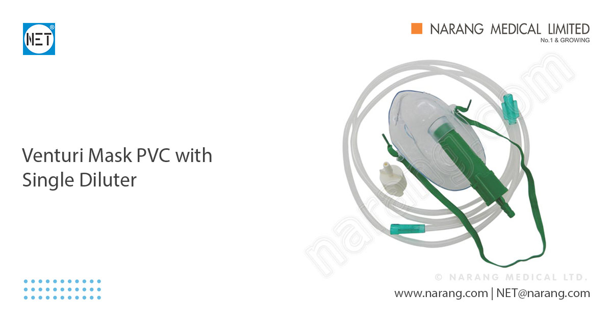 Venturi Mask PVC with Single Diluter - AN109A| Suppliers | Manufacturer ...