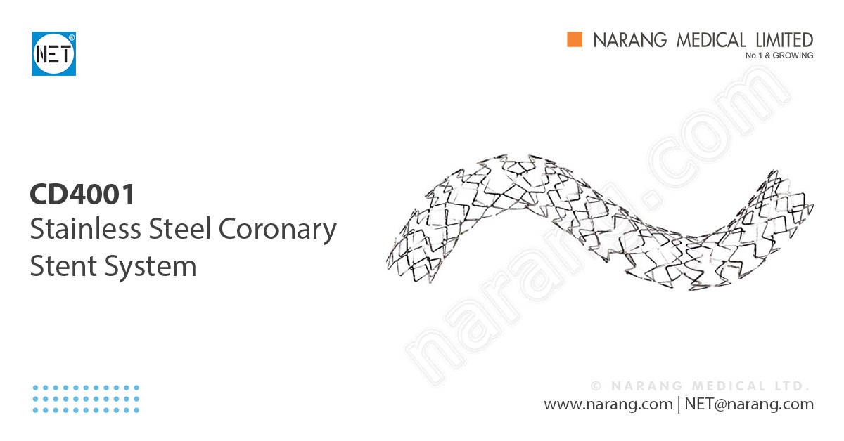 Stainless Steel Coronary Stent System - CD4001 | Stainless Steel Coronary Stent System - CD4001 ...