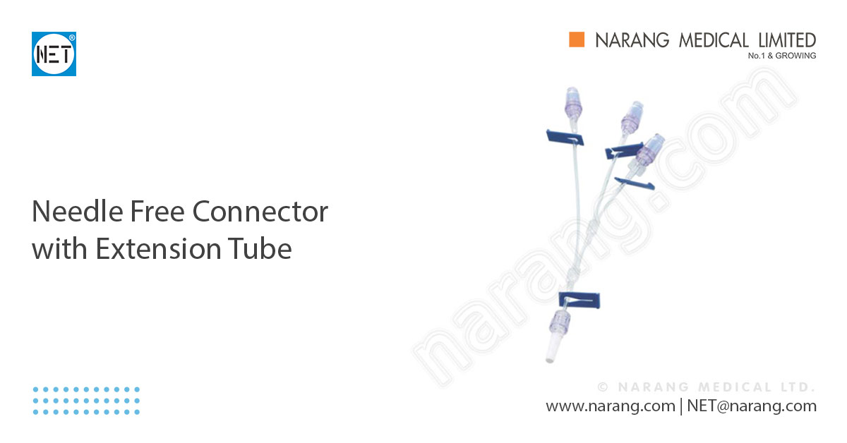 Needle Free Connector with Extension Tube - DS543S | Needle Free ...
