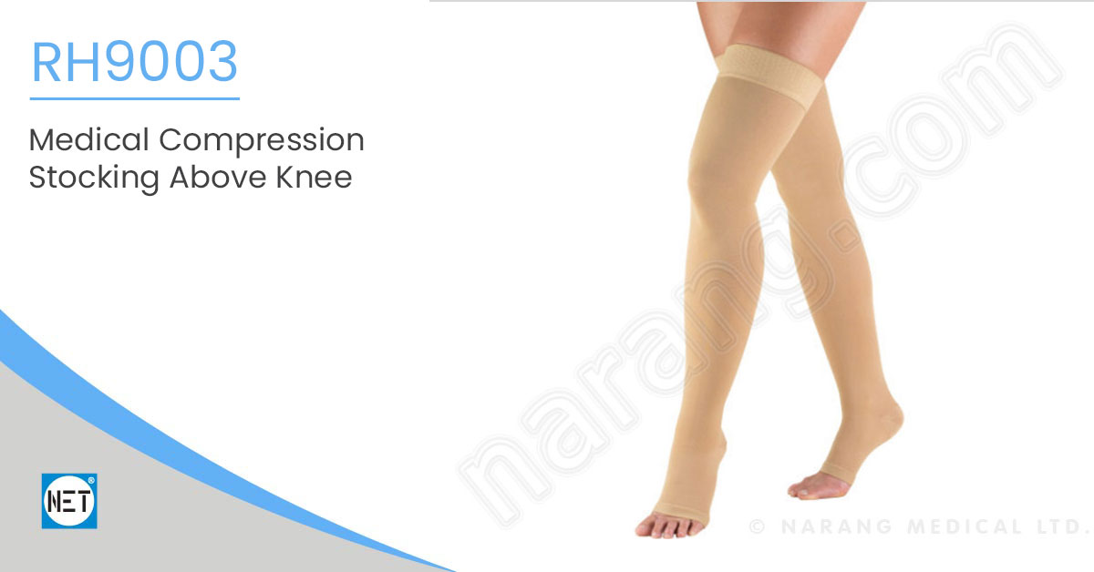 Medical Compression Stocking Above Knee - RH9003 | Medical Compression ...
