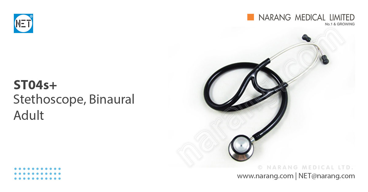 Stethoscope, Binaural Adult - ST04splus | Stethoscope, Binaural Adult ...