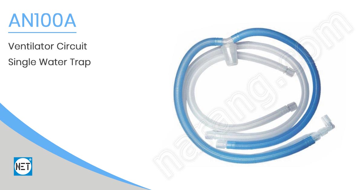 Ventilator Circuit Single Water Trap - AN100A | Ventilator Circuit ...