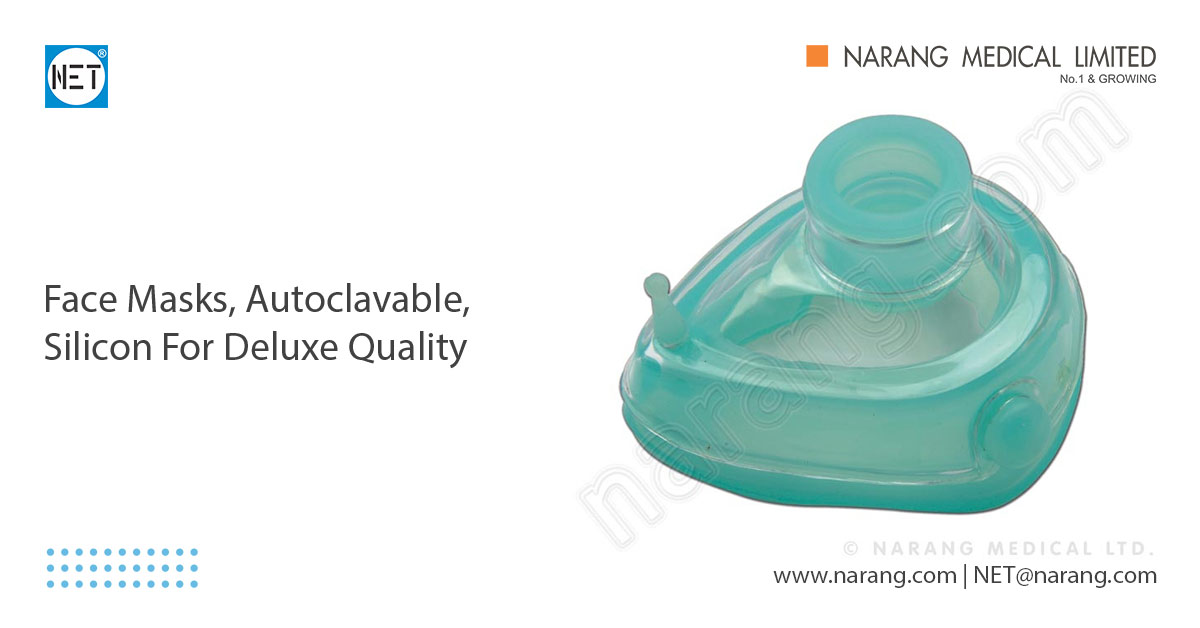 Face Masks, Autoclavable, Silicon For Deluxe Quality - AN270 | Face ...