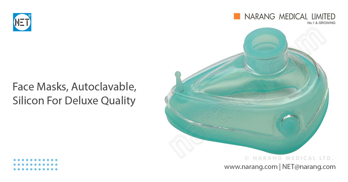 Face Masks, Autoclavable, Silicon For Deluxe Quality - AN274 | Face ...