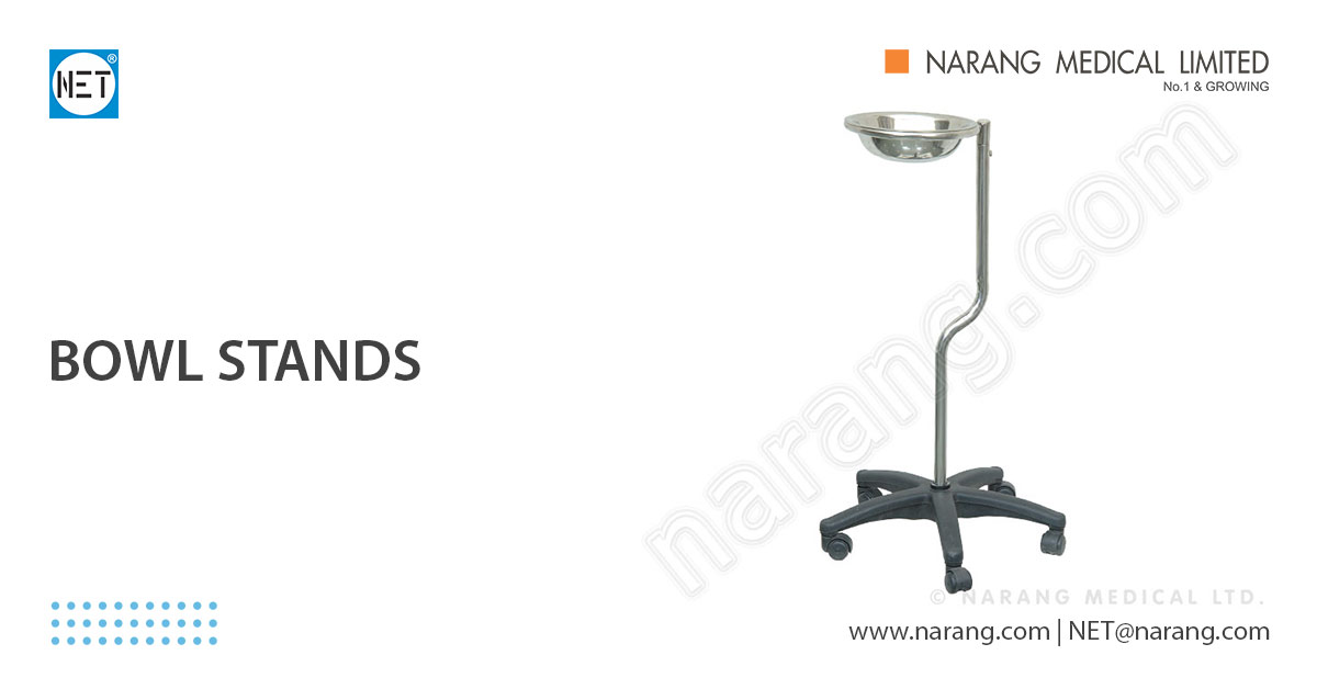 Hospital Bowl Stand, Bowl Stands Manufacturer, Single/Double Bowl Stand ...