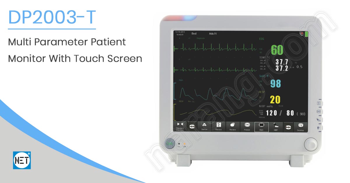 Multi Parameter Patient Monitor With Touch Screen - DP2003-T | Multi ...