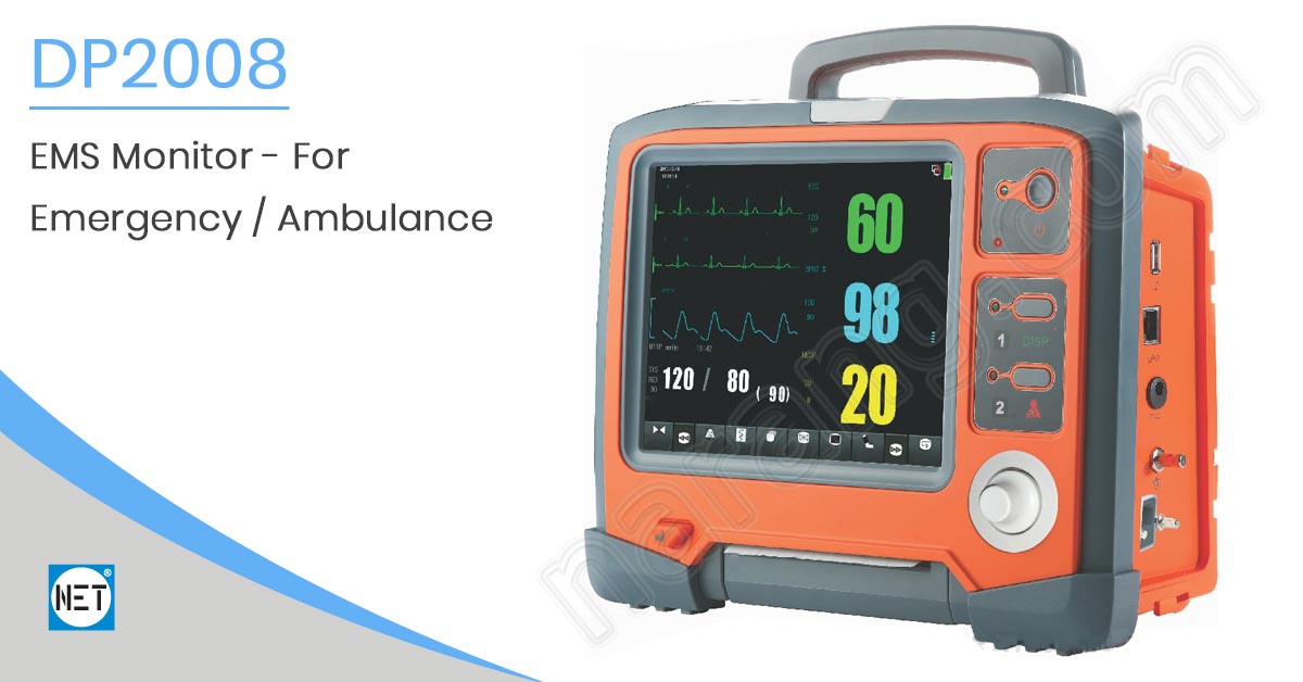 EMS Monitor - For Emergency / Ambulance - DP2008 | EMS Monitor - For ...
