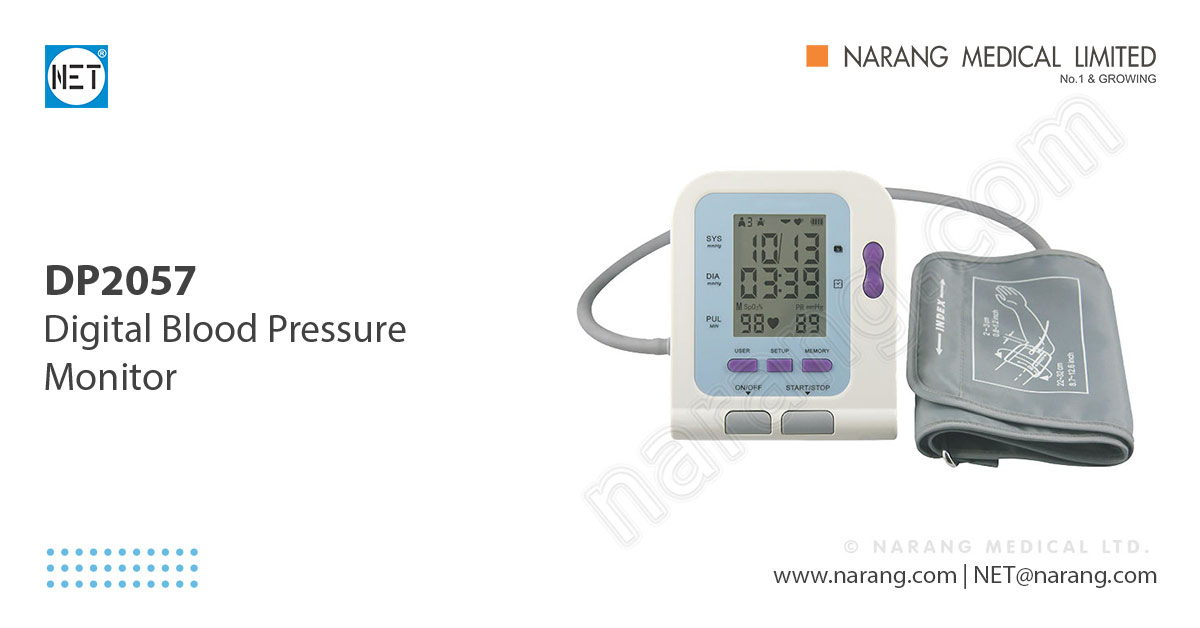 Digital Blood Pressure Monitor - DP2057 | Digital Blood Pressure ...