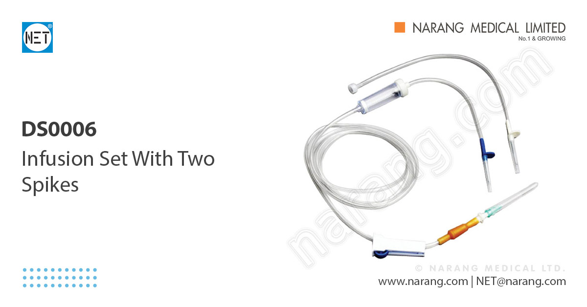 Infusion Set With Two Spikes - DS0006 | Infusion Set With Two Spikes ...