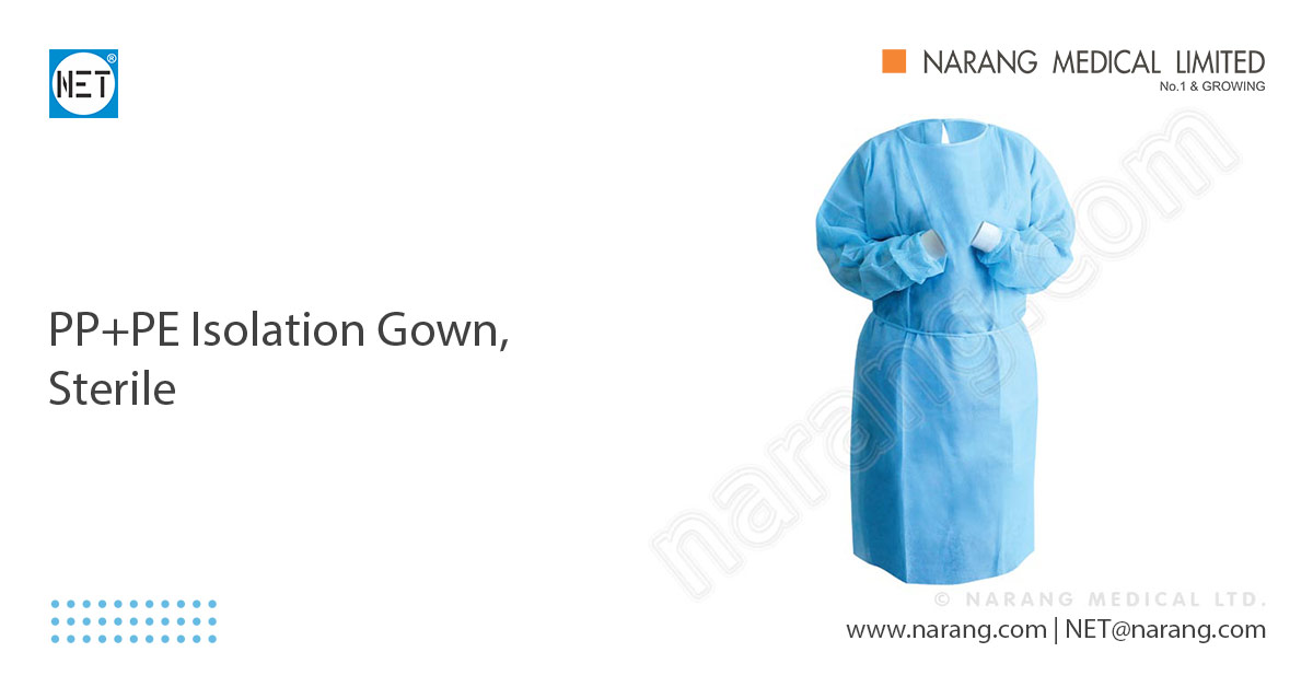 PP+PE Isolation Gown, Sterile - DS1906 | PP+PE Isolation Gown, Sterile ...