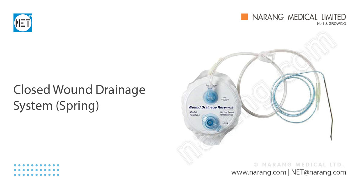 Closed Wound Drainage System (Spring) - DS4301 | Closed Wound Drainage ...