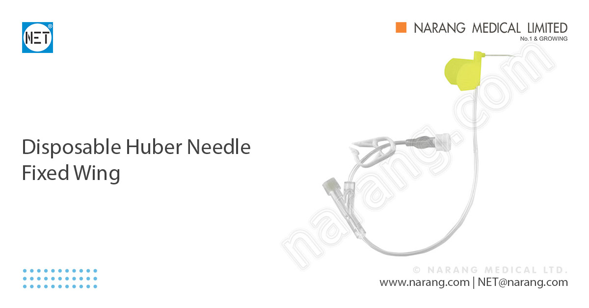 Disposable Huber Needle Fixed Wing - DS5106 | Disposable Huber Needle ...