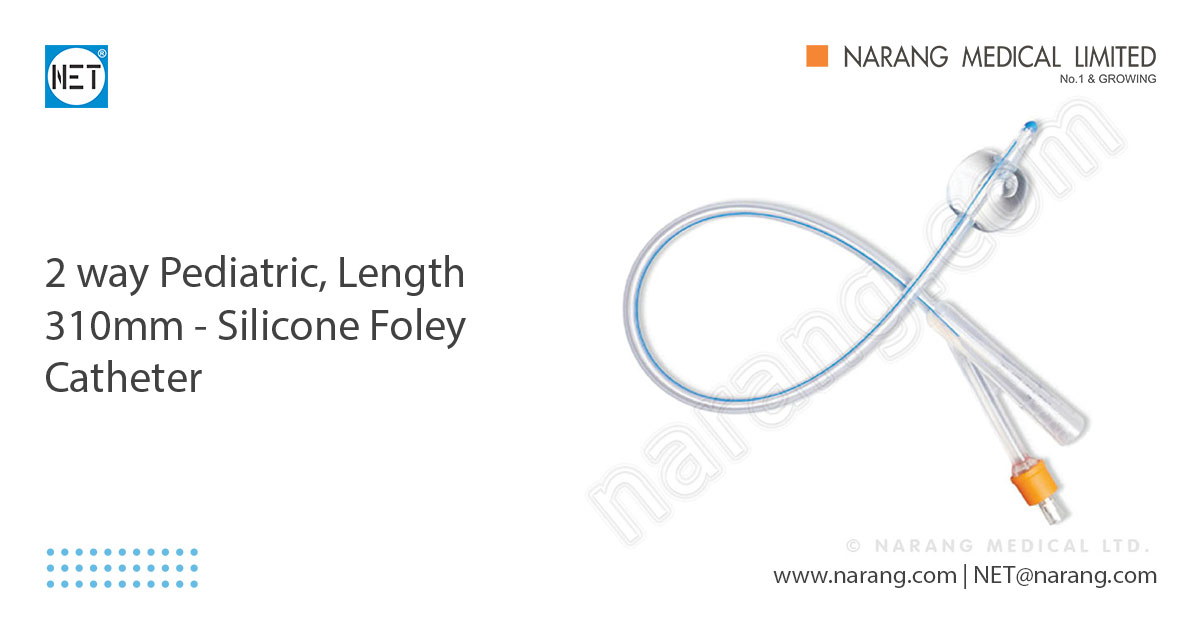 2 way Pediatric, Length 310mm - Silicone Foley Catheter - DS6106 | 2 ...