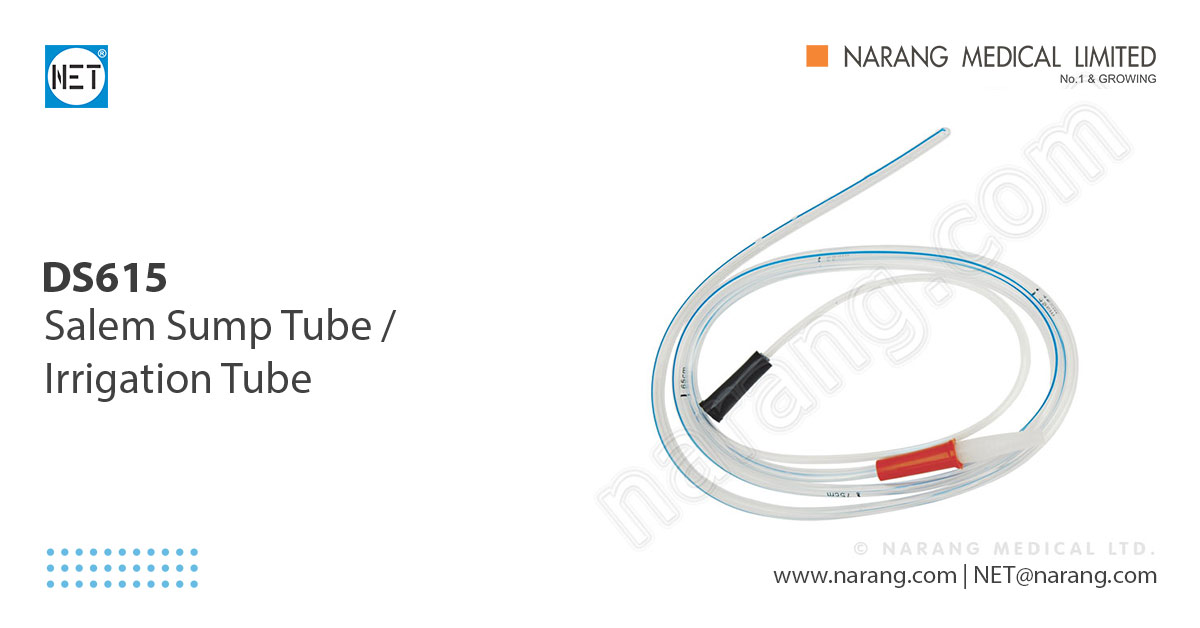 Salem Sump Tube / Gastro Duodenal Dual Flow Tube / Irrigation Tube ...