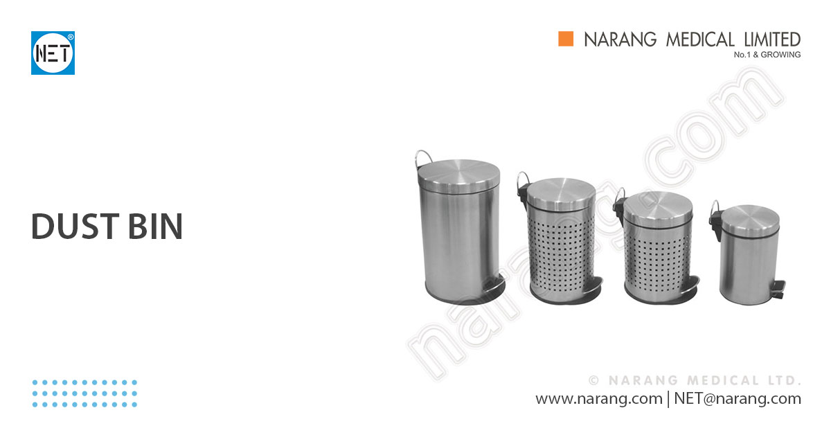 Dust Bin, Dust Bin Step/Foot Operated, Stainless Steel Dust Bin ...