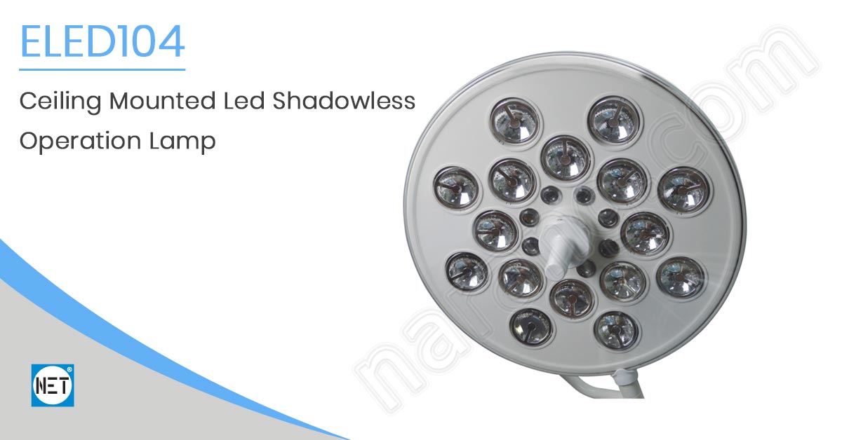 Ceiling Mounted Led Shadowless Operation Lamp - ELED104 | Ceiling ...