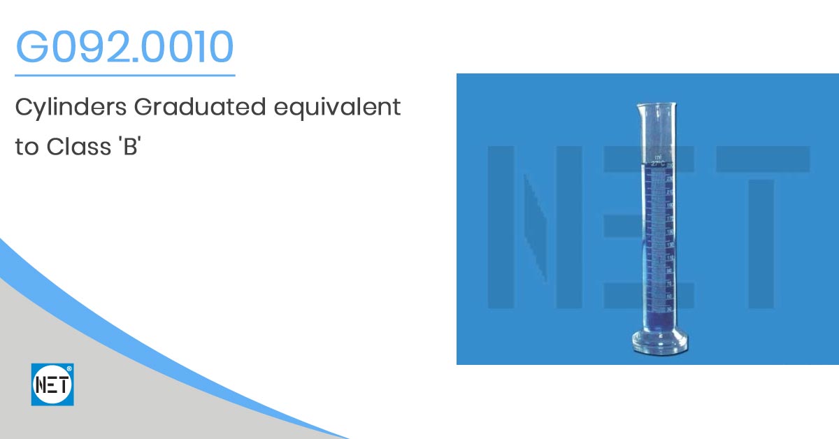 Cylinders Graduated equivalent to Class 'B' - G092.0010 | Manufacturer ...