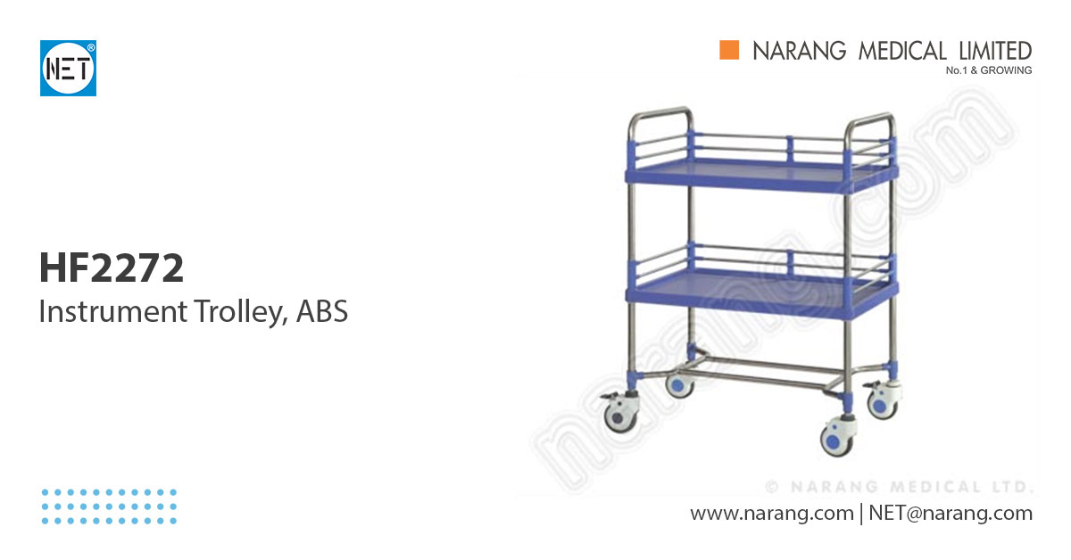 Instrument Trolley, ABS, ABS - HF2272 | Instrument Trolley, ABS, ABS ...
