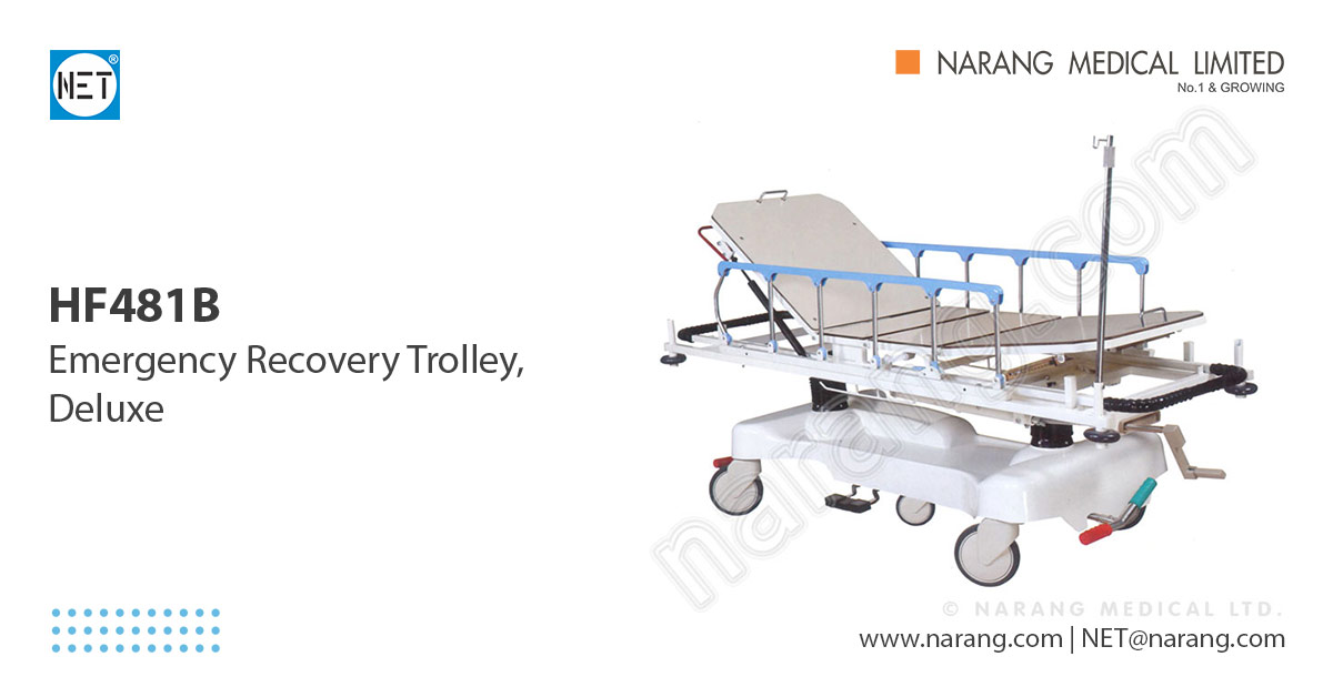 Emergency Recovery Trolley, Deluxe - HF481B | Emergency Recovery ...
