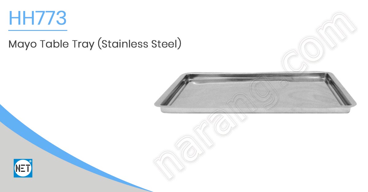 Mayo Table Tray (Stainless Steel) - HH773 | Mayo Table Tray (Stainless ...