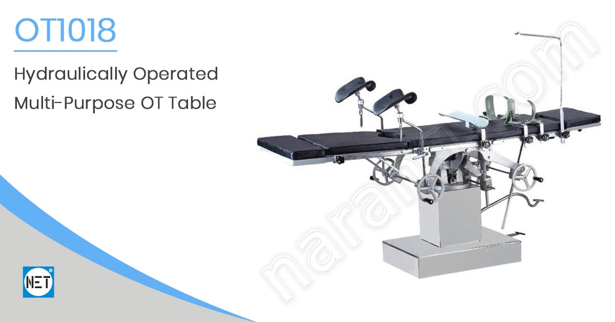 Hydraulically Operated Multi-Purpose OT Table - OT1018 | Hydraulically ...