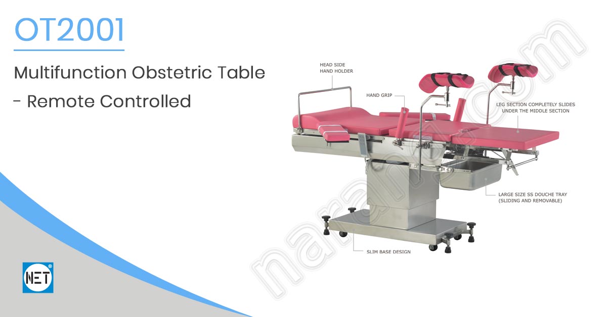 Multifunction Obstetric Table - Remote Controlled - OT2001 | Suppliers ...