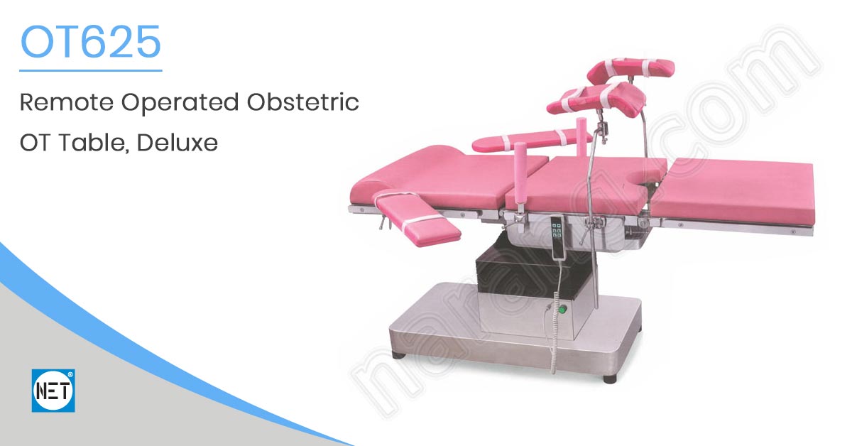 Remote Operated Obstetric OT Table, Deluxe - OT625 | Suppliers ...