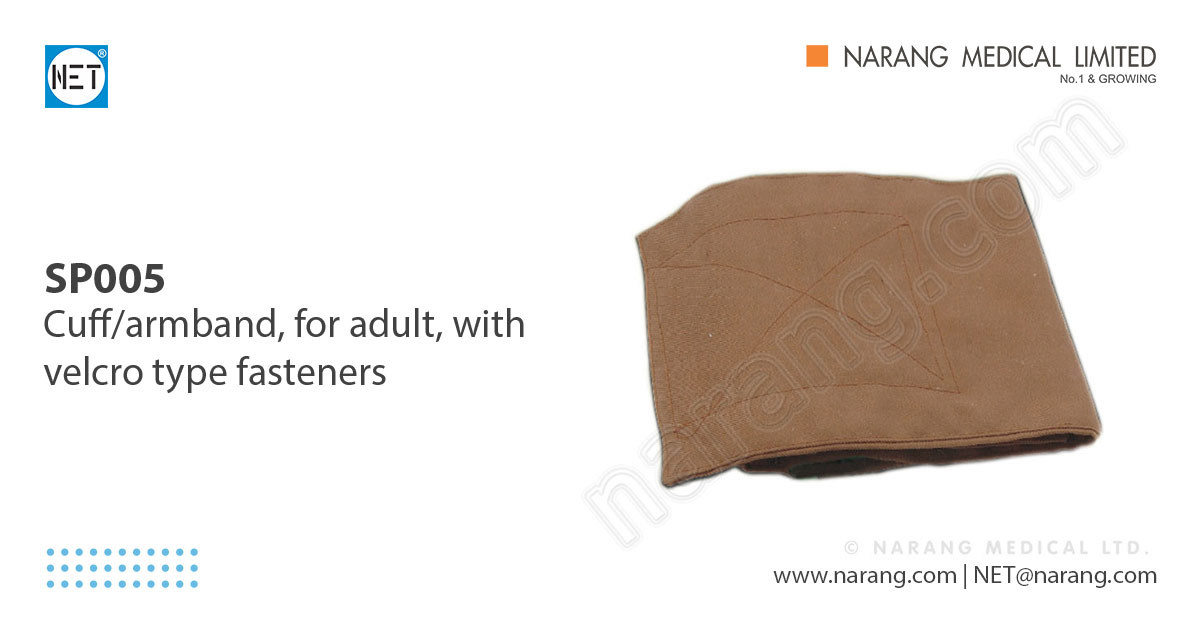 Cuff/armband, for adult, with velcro type fasteners. - SP005 | Cuff ...