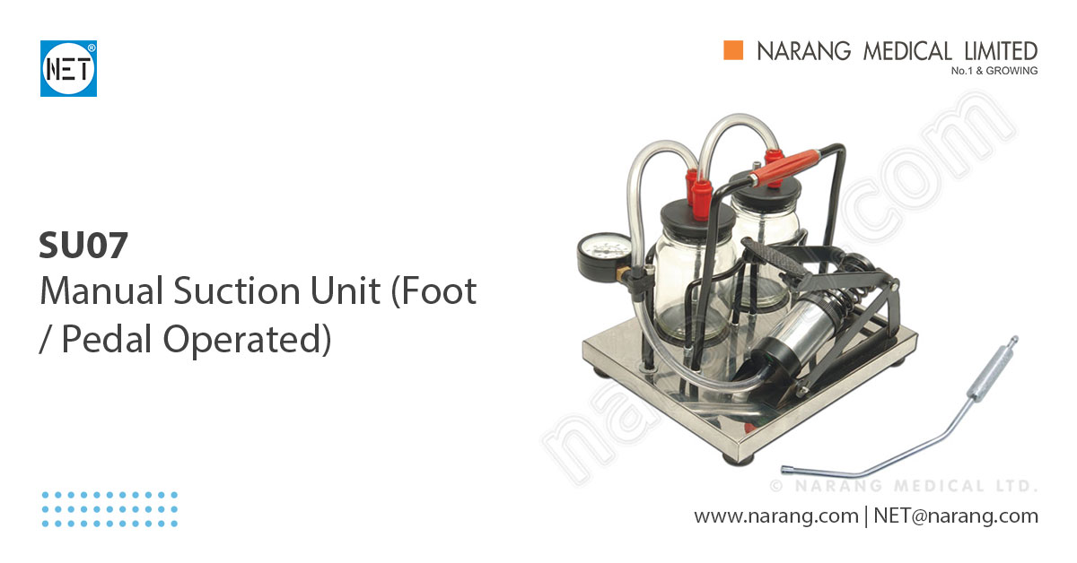Manual Suction Unit - SU07 | Manual Suction Unit - SU07 Suppliers ...