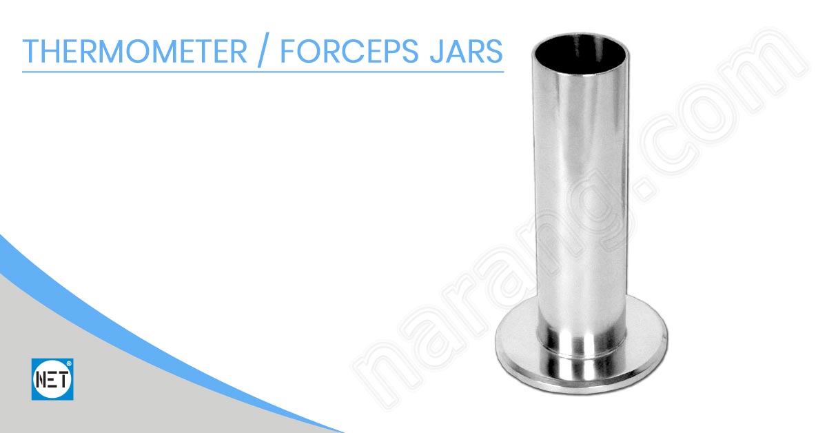 Forceps Jar, Thermometer Jar, Stainless Steel Forceps and Thermometer ...